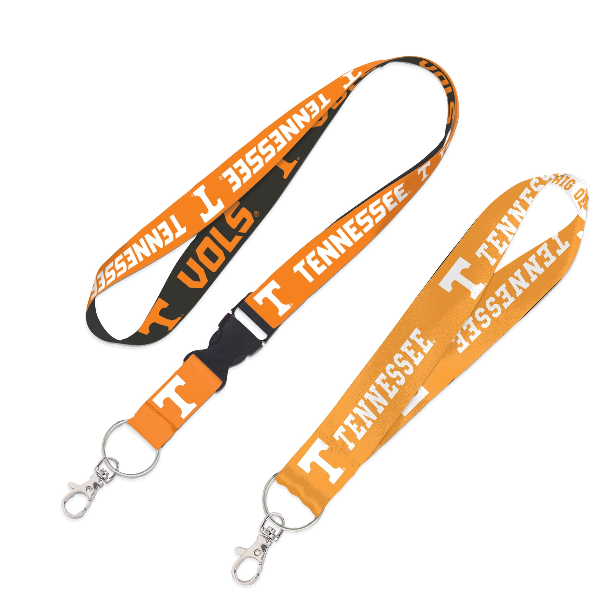 WinCraft Tennessee Volunteers 2-Pack Lanyard with Detachable Buckle ...