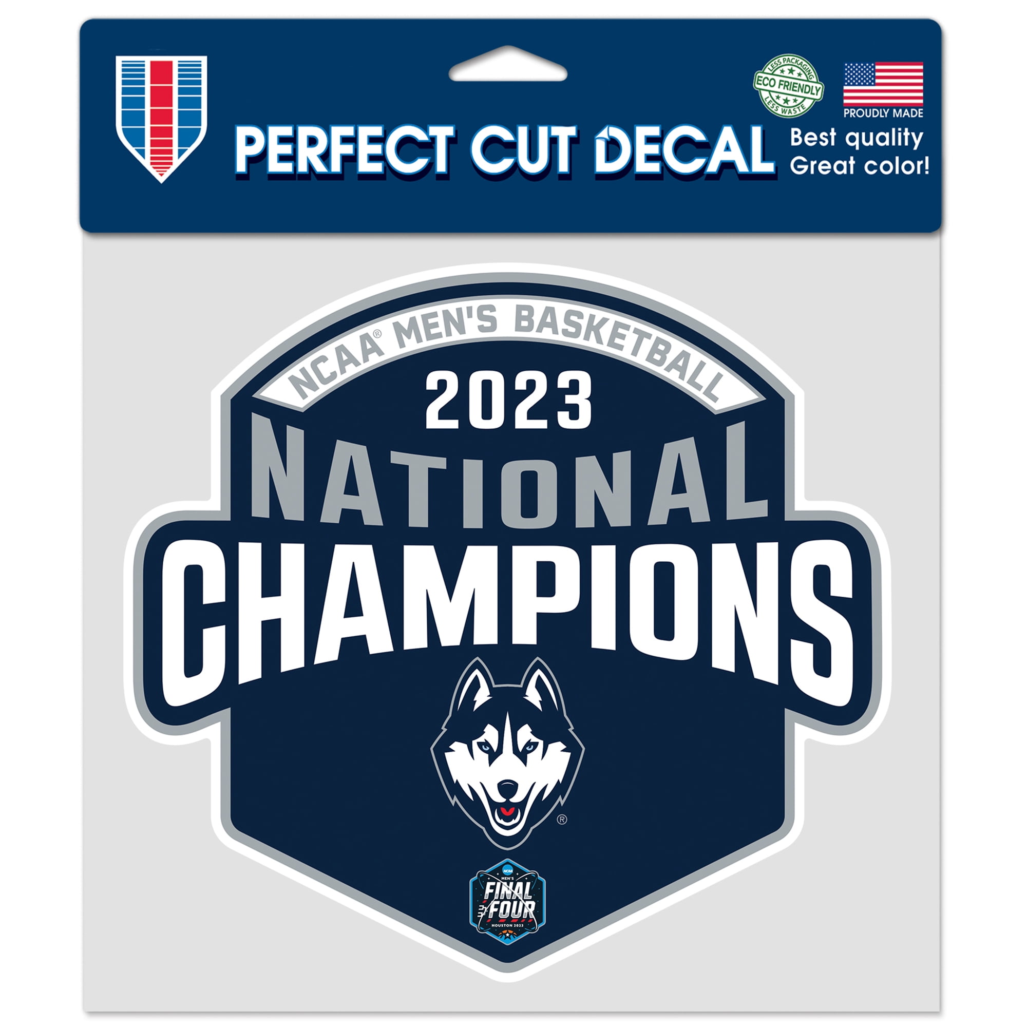 WinCraft UConn Huskies 2023 NCAA Men's Basketball National Champions 8 ...