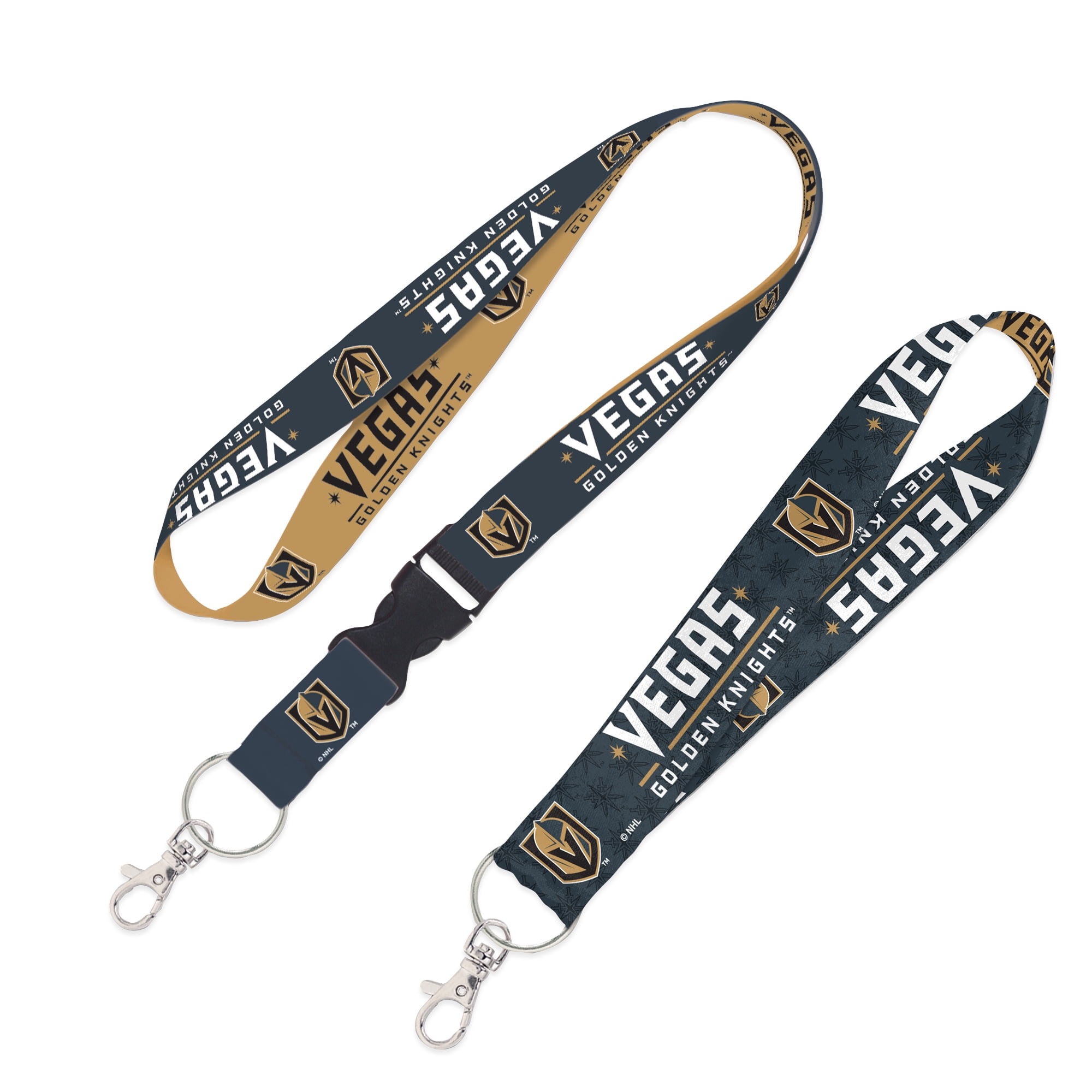 WinCraft Vegas Golden Knights 2-Pack Lanyard with Detachable Buckle ...