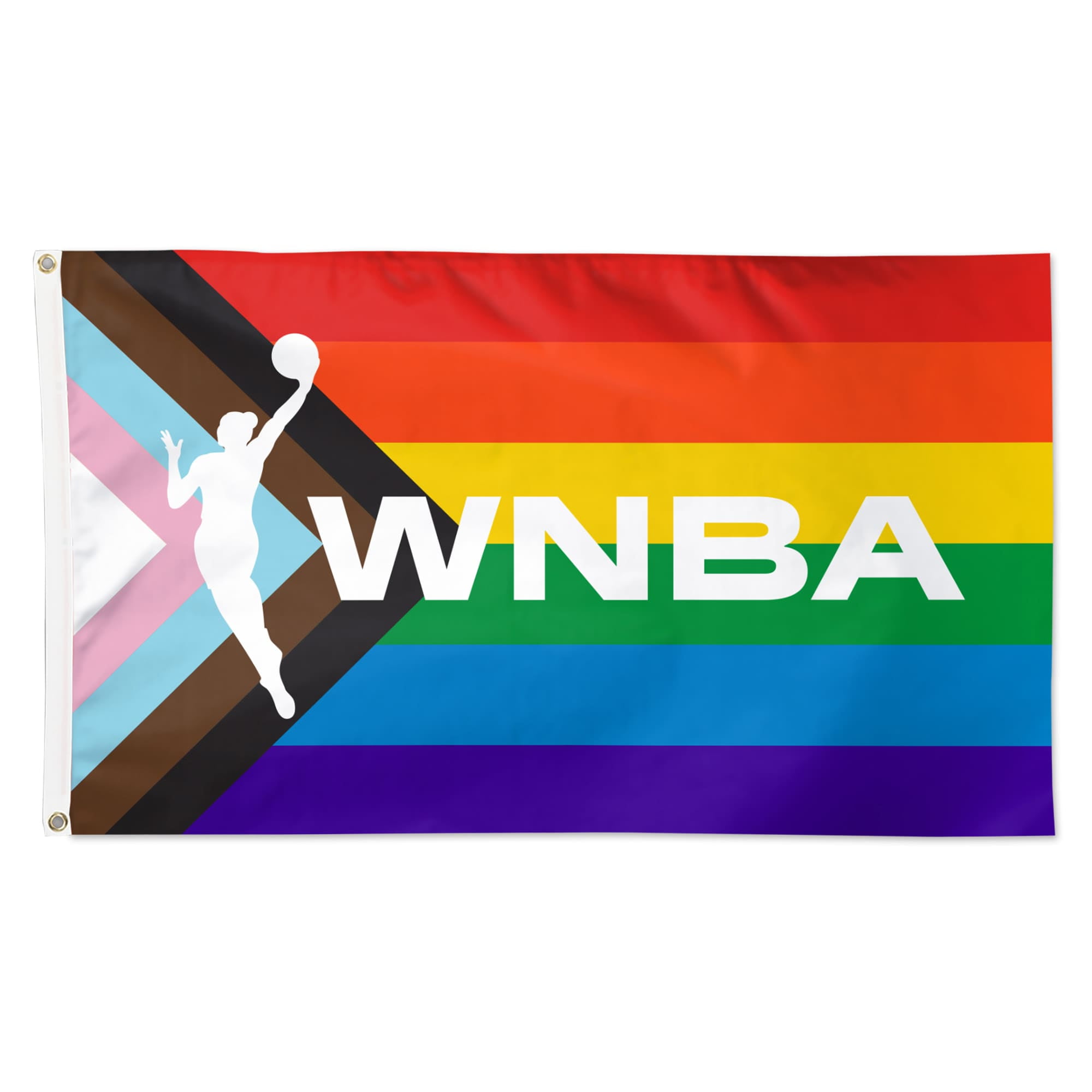 WinCraft WNBA 3' x 5' Pride Wordmark Single-Sided Flag - Walmart.com