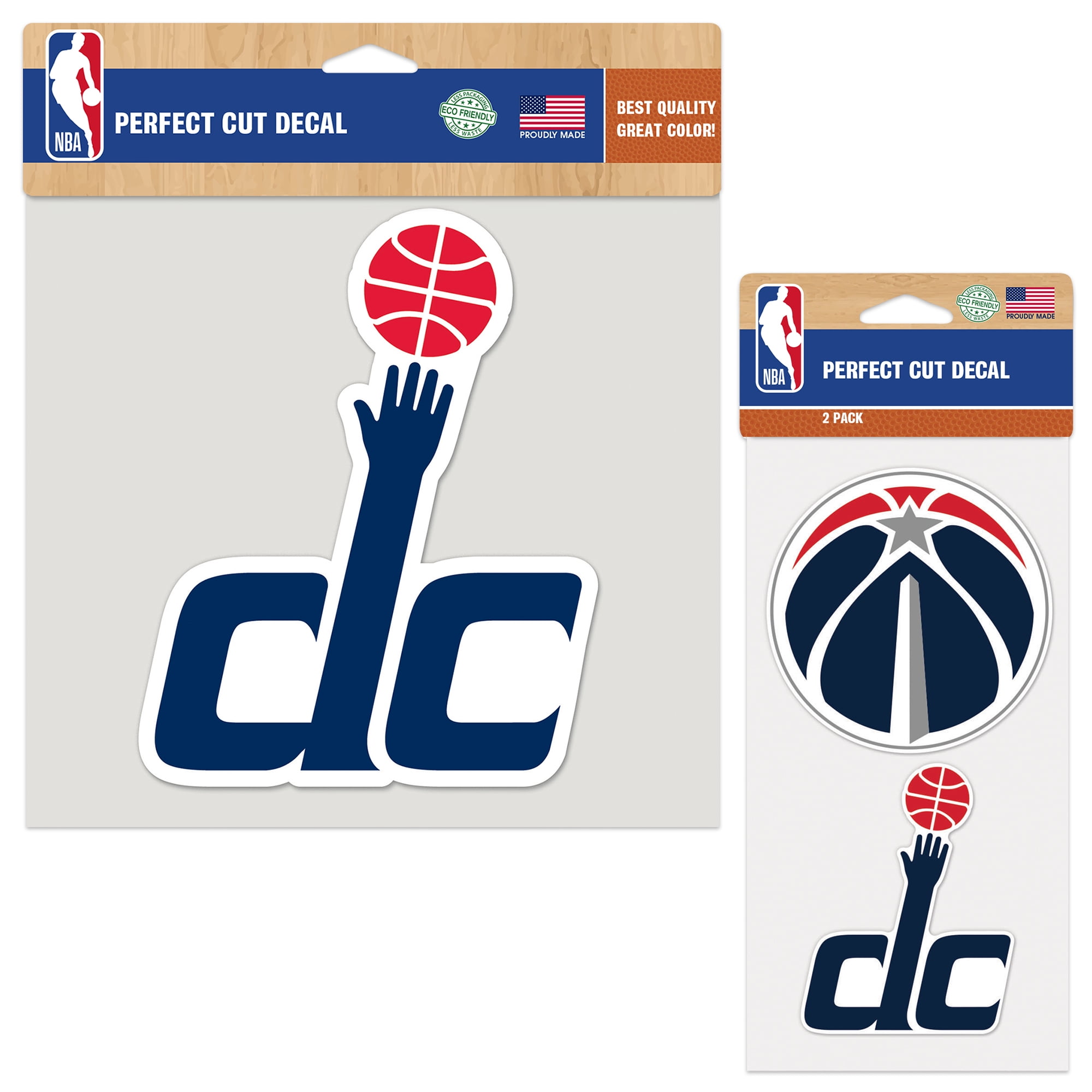 WinCraft Washington Wizards Three-Pack Perfect Cut Decals - Walmart.com