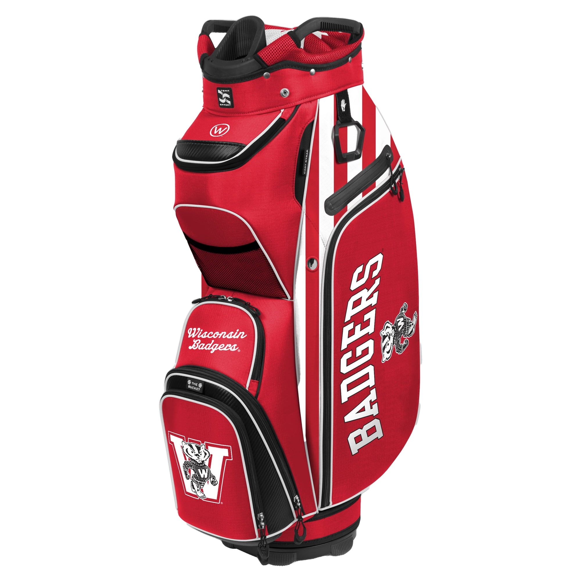 WinCraft Wisconsin Badgers Bucket III Cooler Cart Golf Bag - Walmart.com