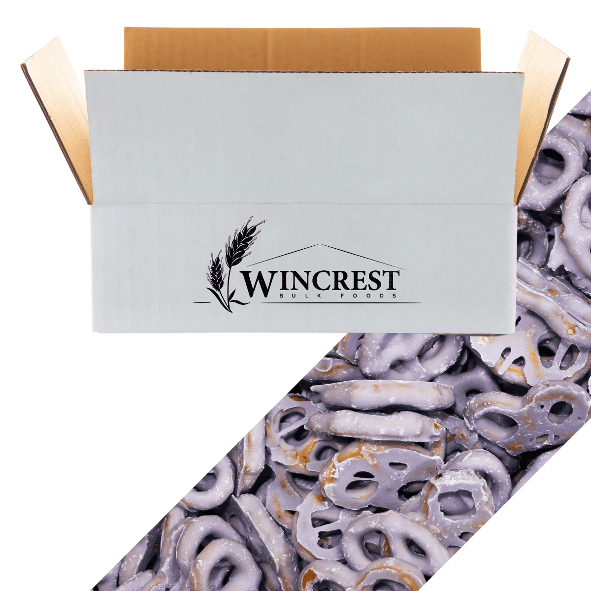 WinCrest Blueberry Yogurt Pretzels || 3 Lb Case - Walmart.com