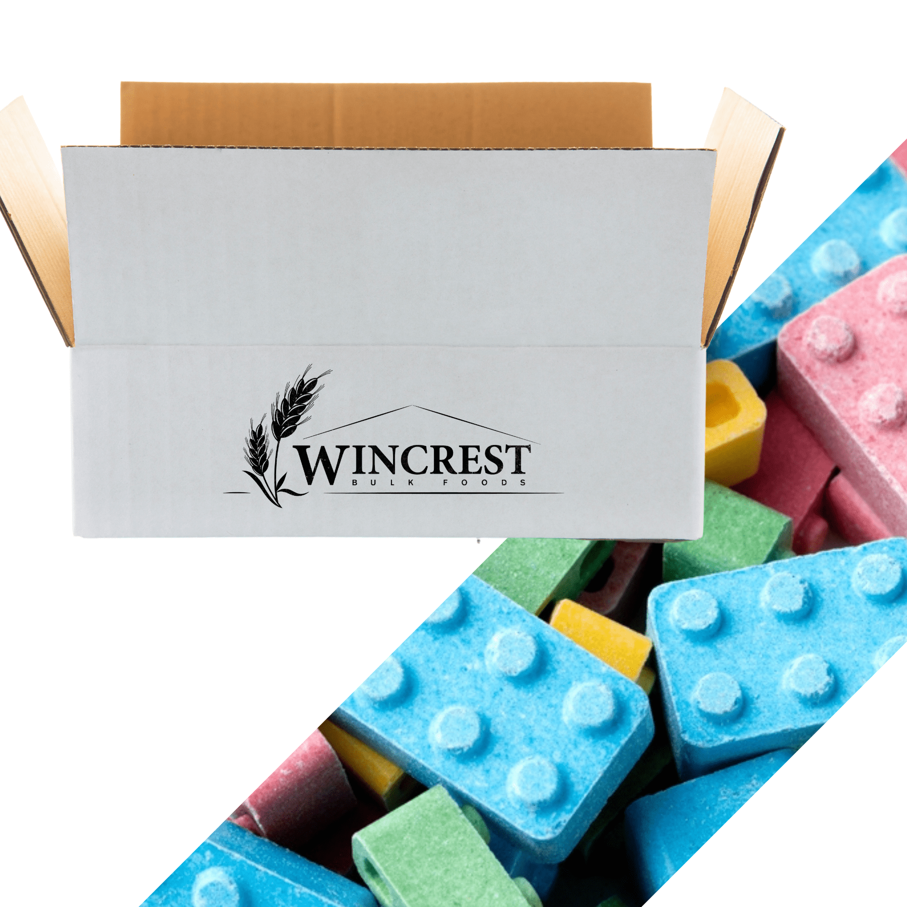 WinCrest Bulk Hard Candy Building Blocks - 5 Lb Case - Walmart.com