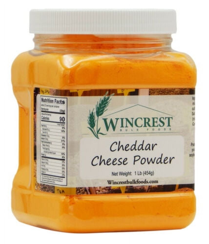 Wincrest Bulk Foods Cheddar Cheese Powder, Dry Cheese for Popcorn ...