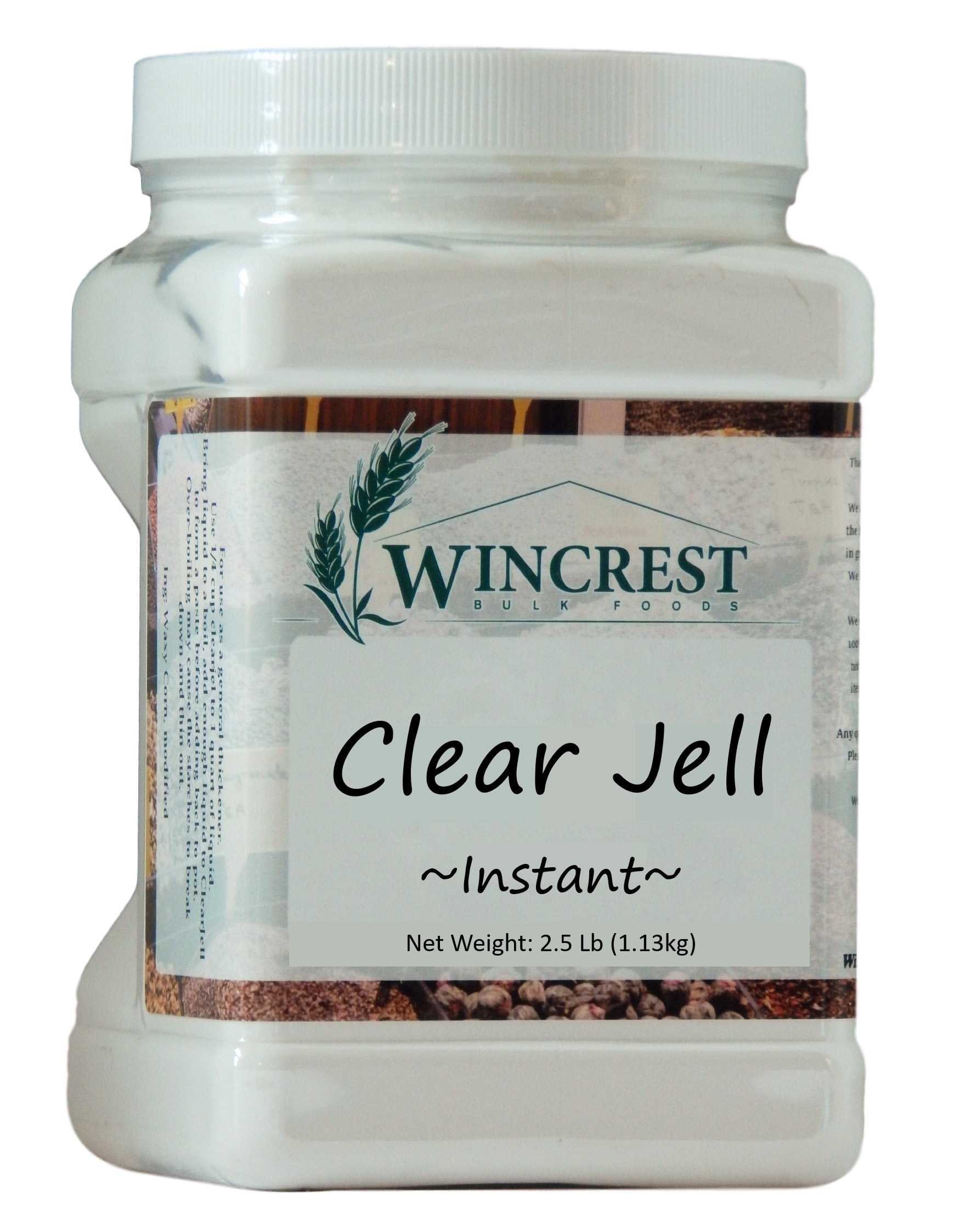 WinCrest Instant Clear Jel Baking Cornstarch Powder - High Quality Food ...