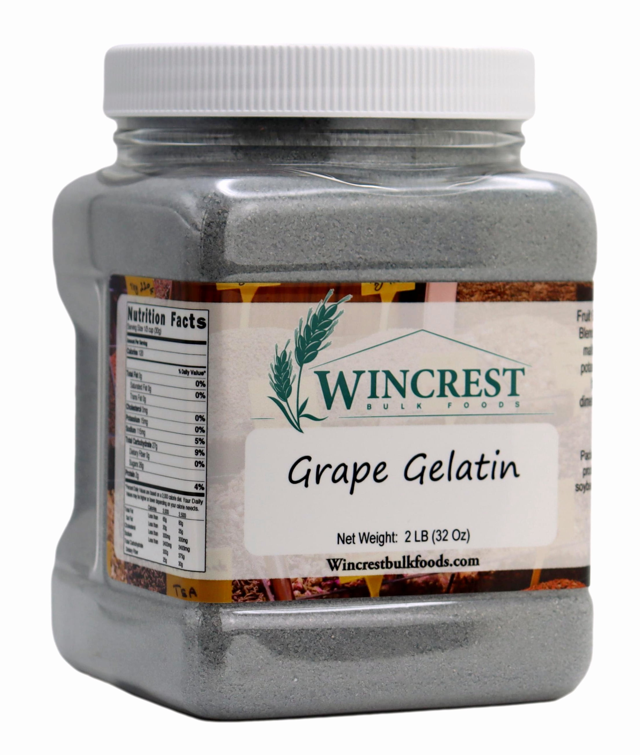 WinCrest Grape Gelatin - 2 Lb Tub - Walmart.com