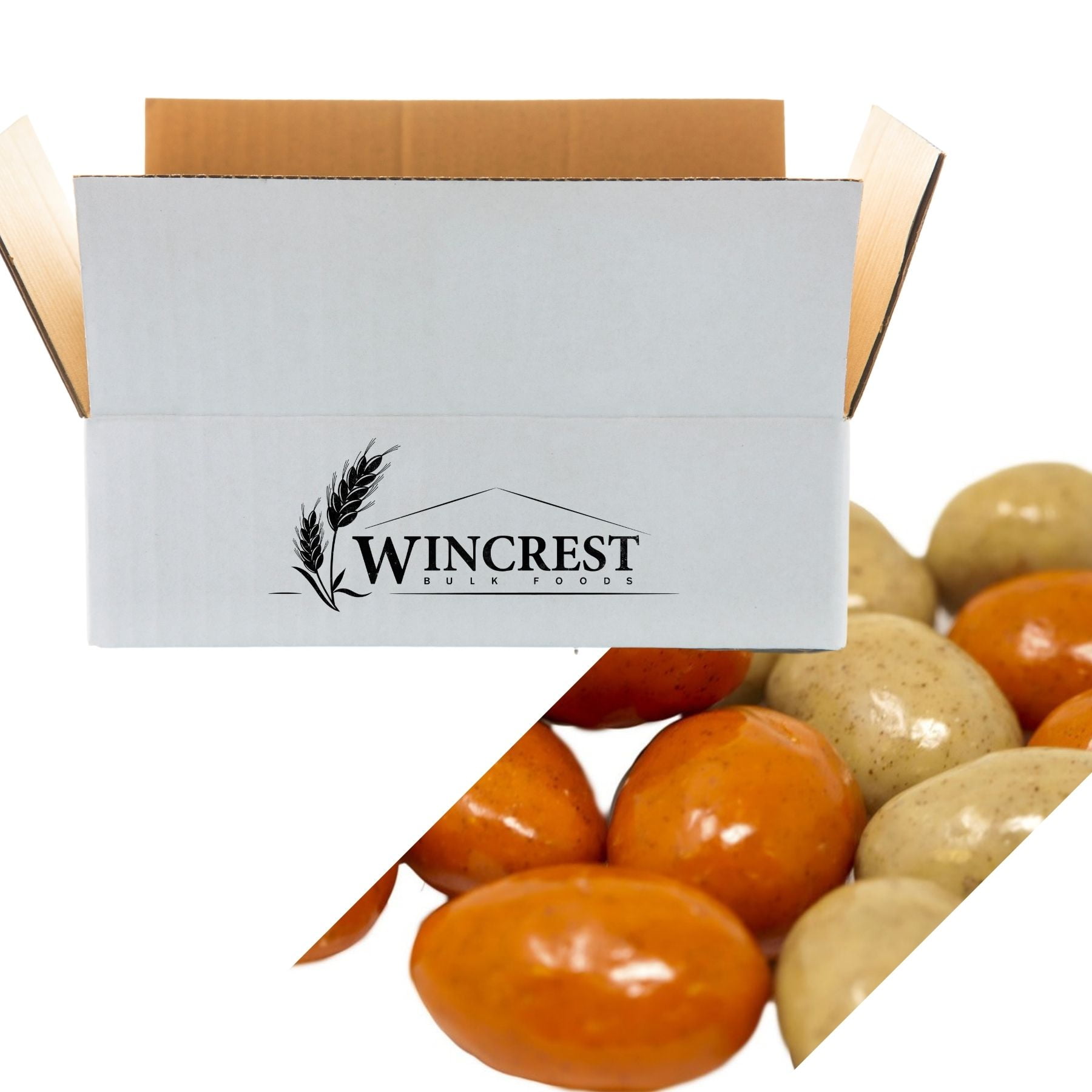 WinCrest Pumpkin Pie Spice Coated Chocolate Almonds - 5 Lb Case ...