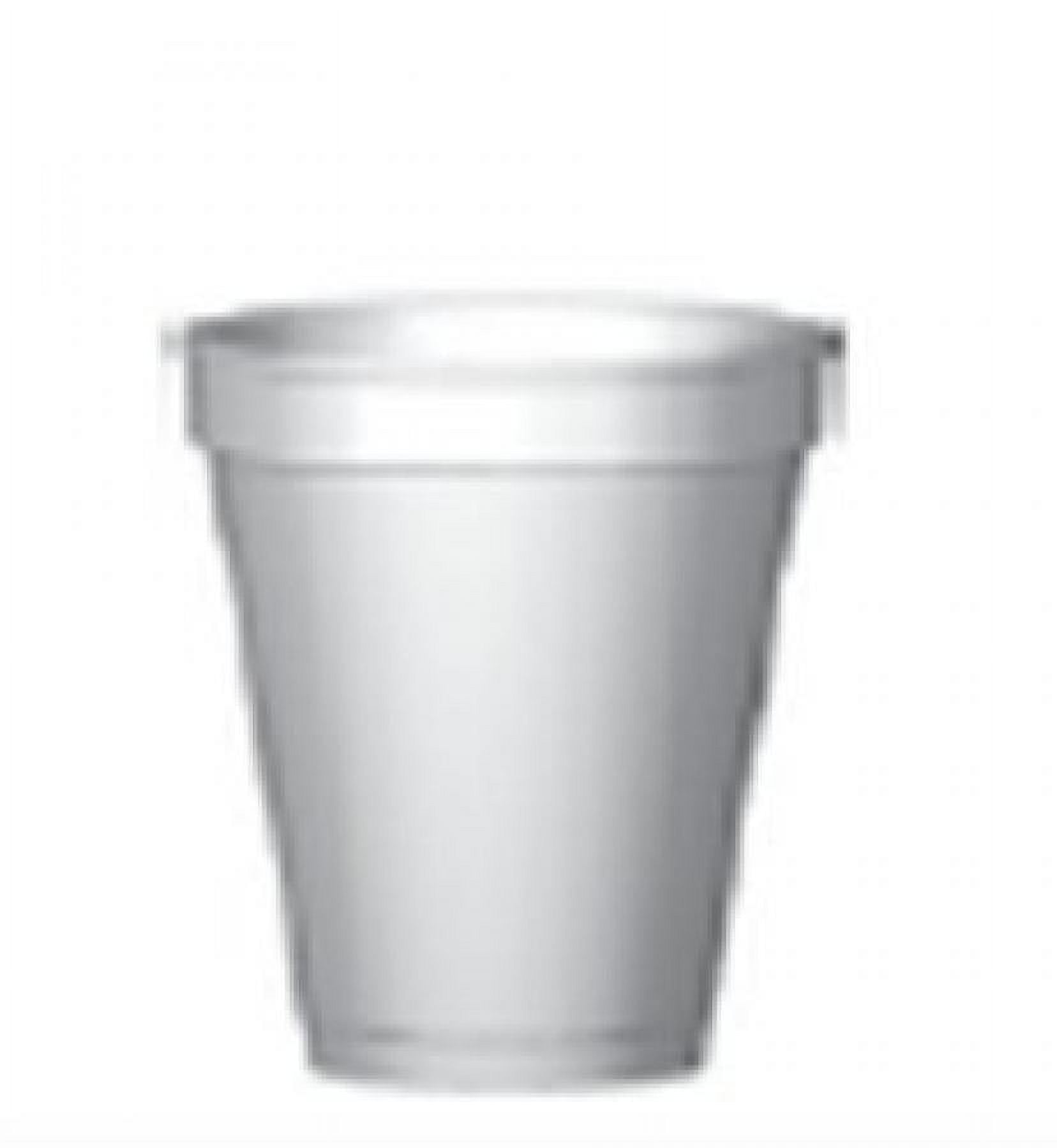 WinCup Hot & Cold Beverage Disposable Styrofoam Drinking Cup, 8 oz ...