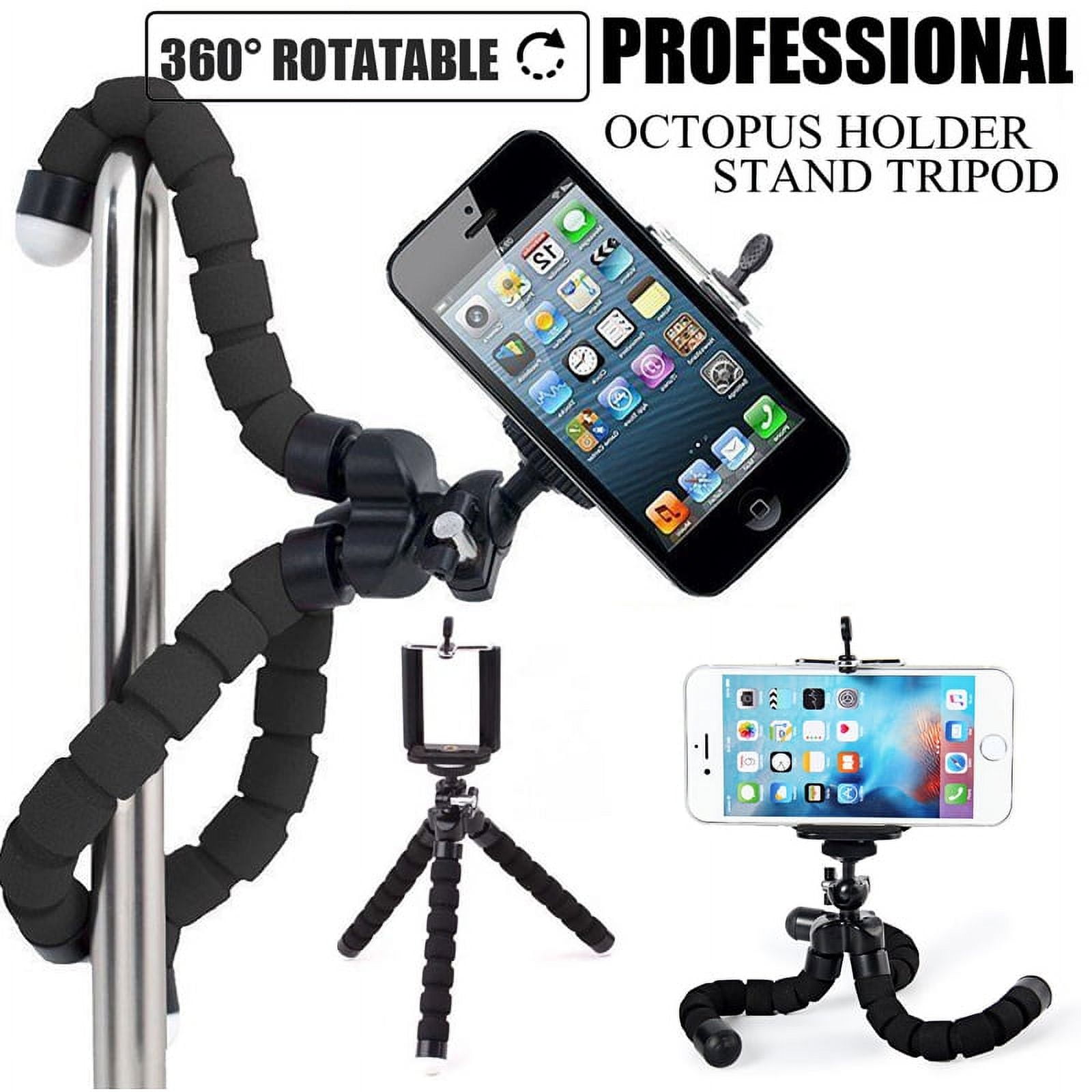 WinHolder Cell Phone Tripod Adapter Holder Universal Smartphone Mount ...