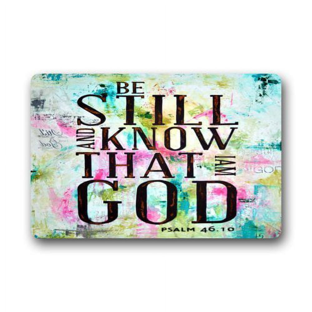 WinHome Bible Verse Doormat Floor Mats Rugs Outdoors/Indoor Doormat ...