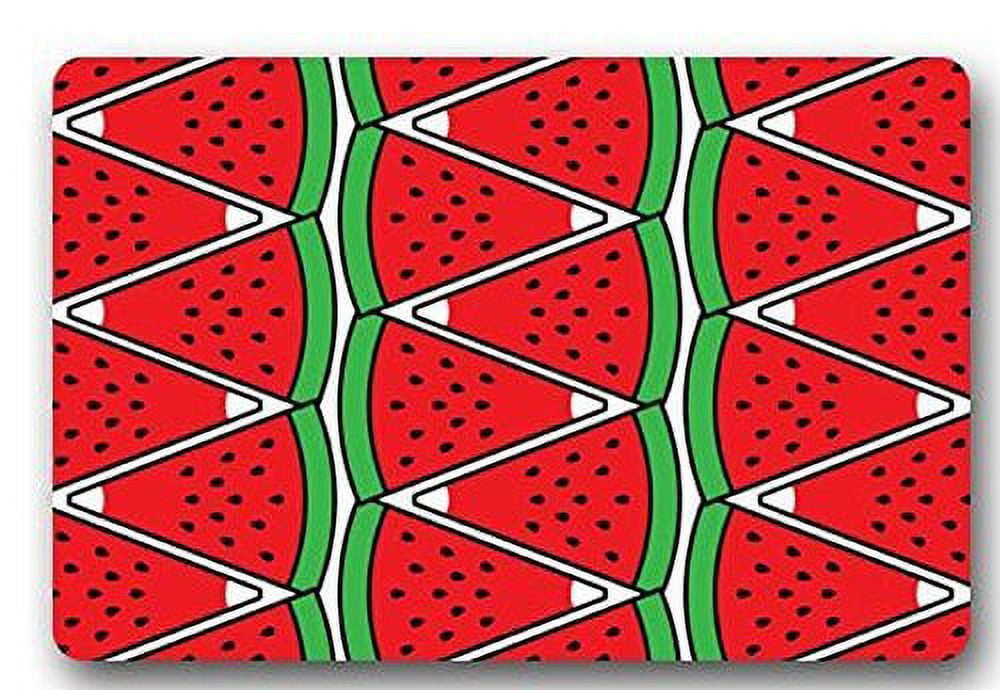 WinHome Cartoon Watermelon Doormat Floor Mats Rugs Outdoors/Indoor ...