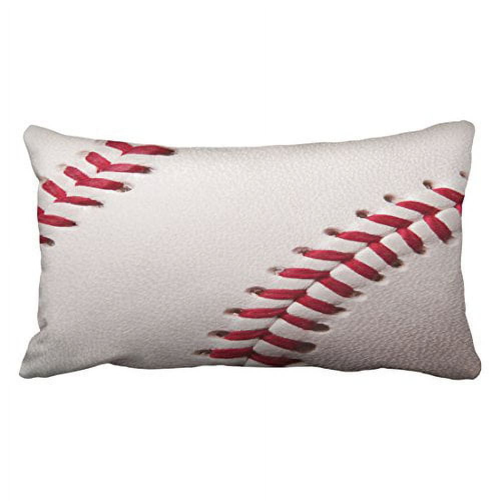 WinHome Decorative Customize Baseball Background Template Throw Pillow Case Cushion Cover Home ...