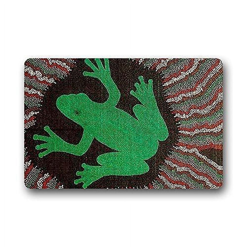 WinHome Frog Doormat Floor Mats Rugs Outdoors/Indoor Doormat Size 23 ...