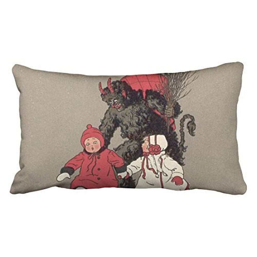 WinHome Primitive Vintage Chasing Children Monster Halloween Watercolor ...