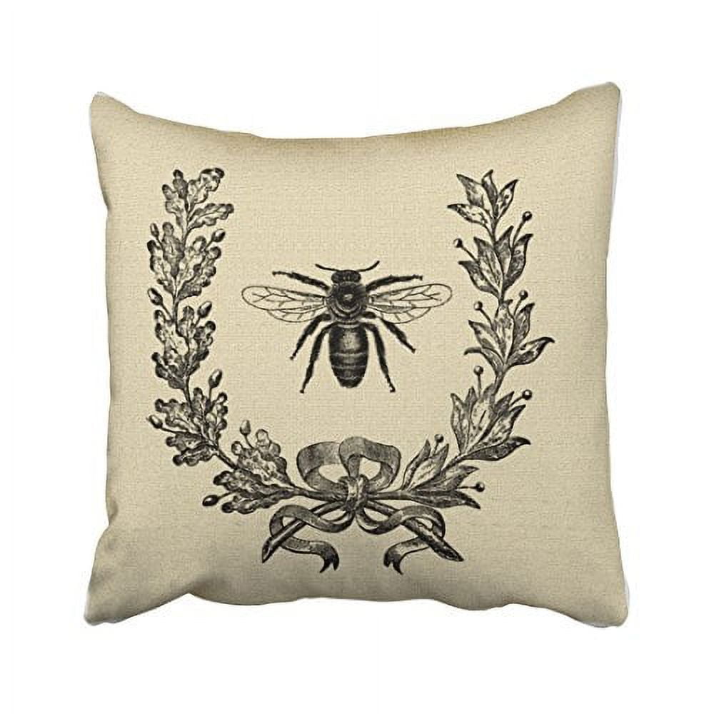 WinHome Vintage Popular Simple Wreath Insect Portrait Pencil drawing ...