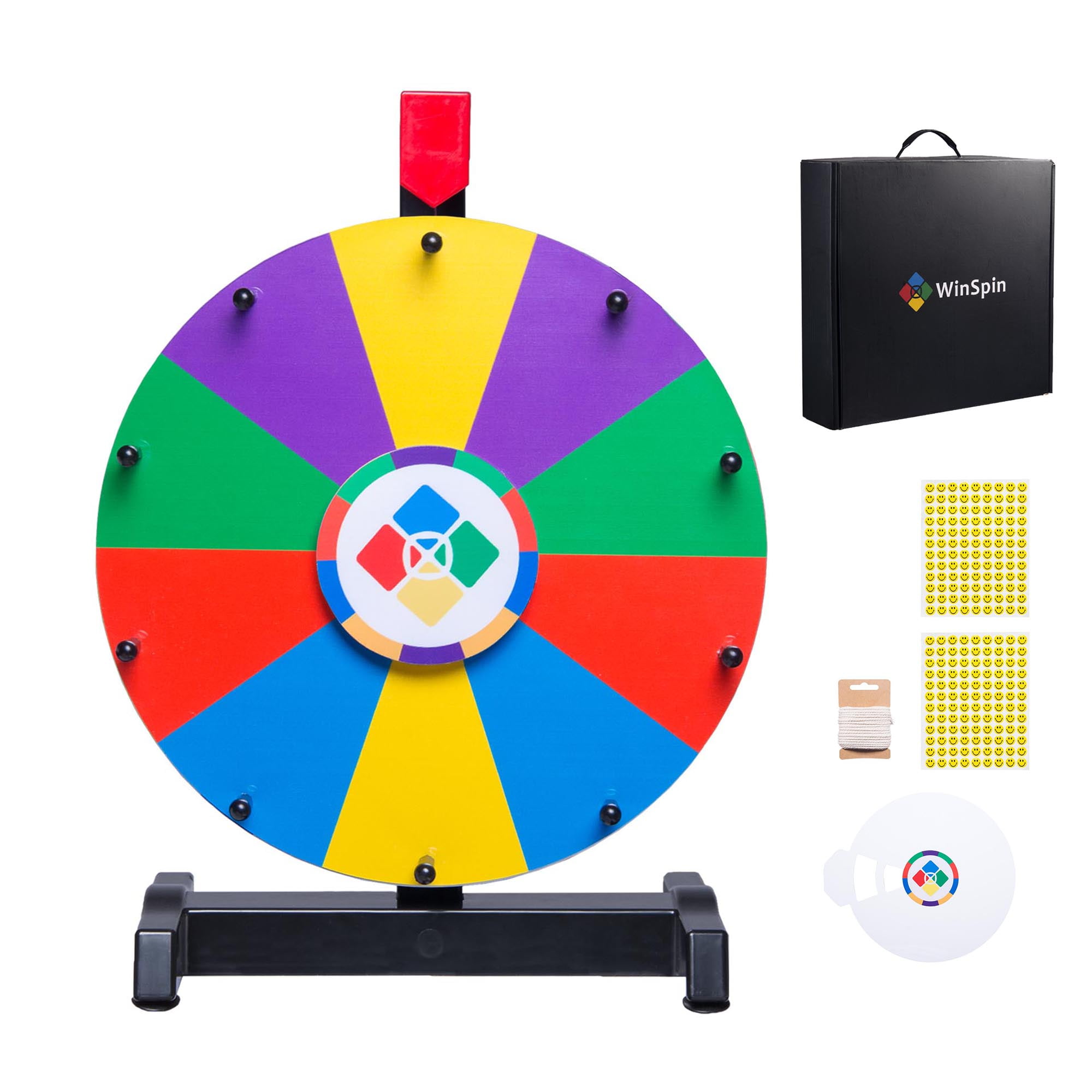 WinSpin 12" Spinning Wheel Math Game Kids Teaching Aid Elementary ...