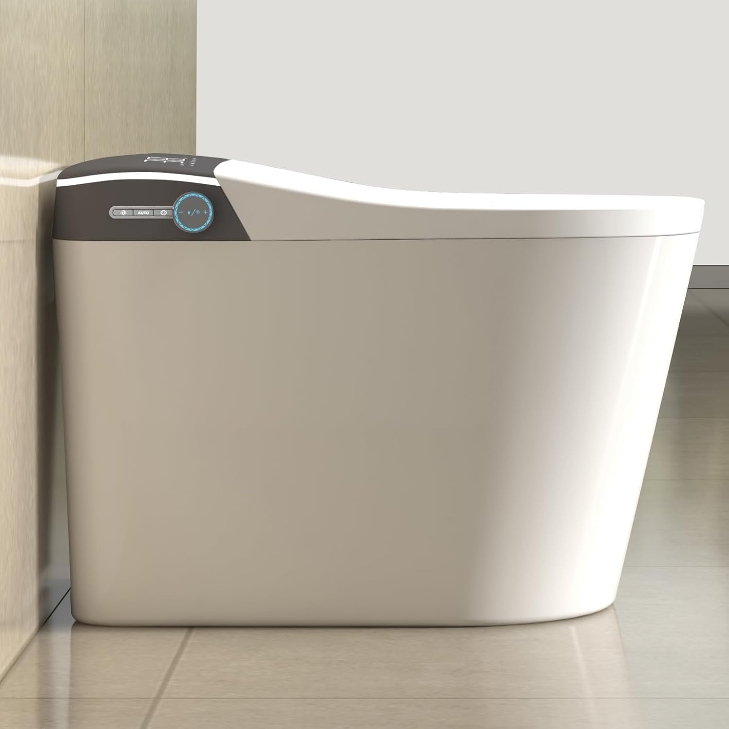 WinZo Luxury Smart Toilet With Bidet Built-in,Auto Open & Flush Auto ...