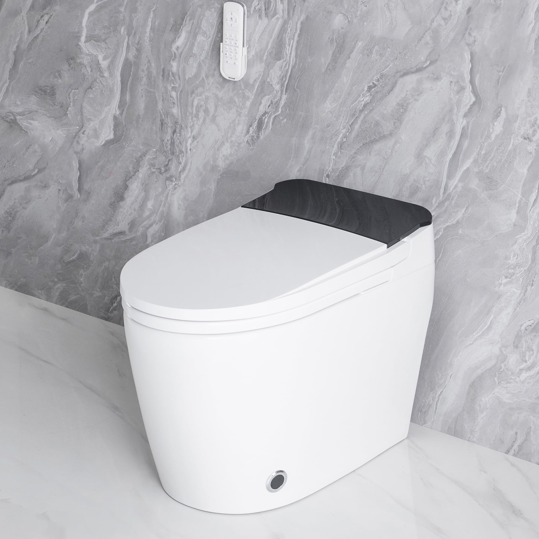 WinZo Tankless Smart Toilet With Bidet Built In, Heated Bidet Seat ...