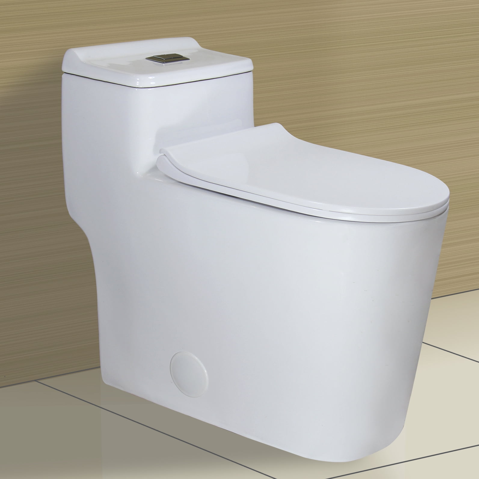 WinZo WZ5080 Standard High Push, Dual Flush, Comfort Height, Soft Close ...