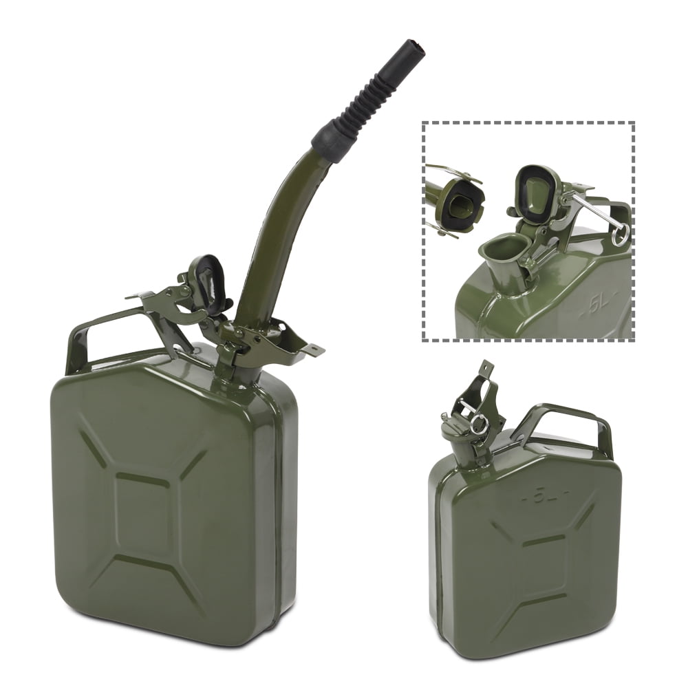 Winado 1.25gal Portable Jerry Fuel Can, for Fuel Contanier - Walmart.com
