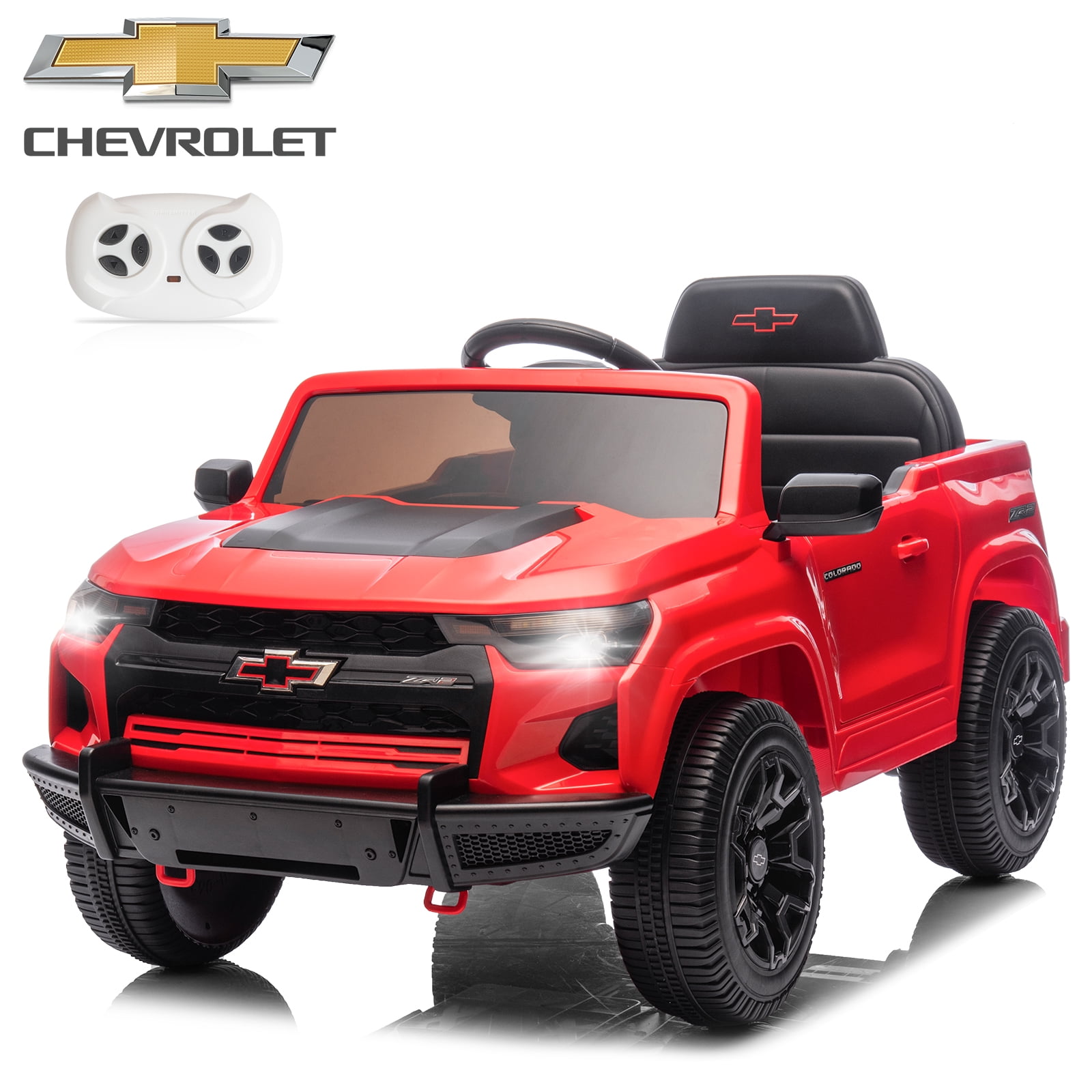 Winado 12V Kids Ride On Car, Licensed Chevrolet Colorado Powered ...
