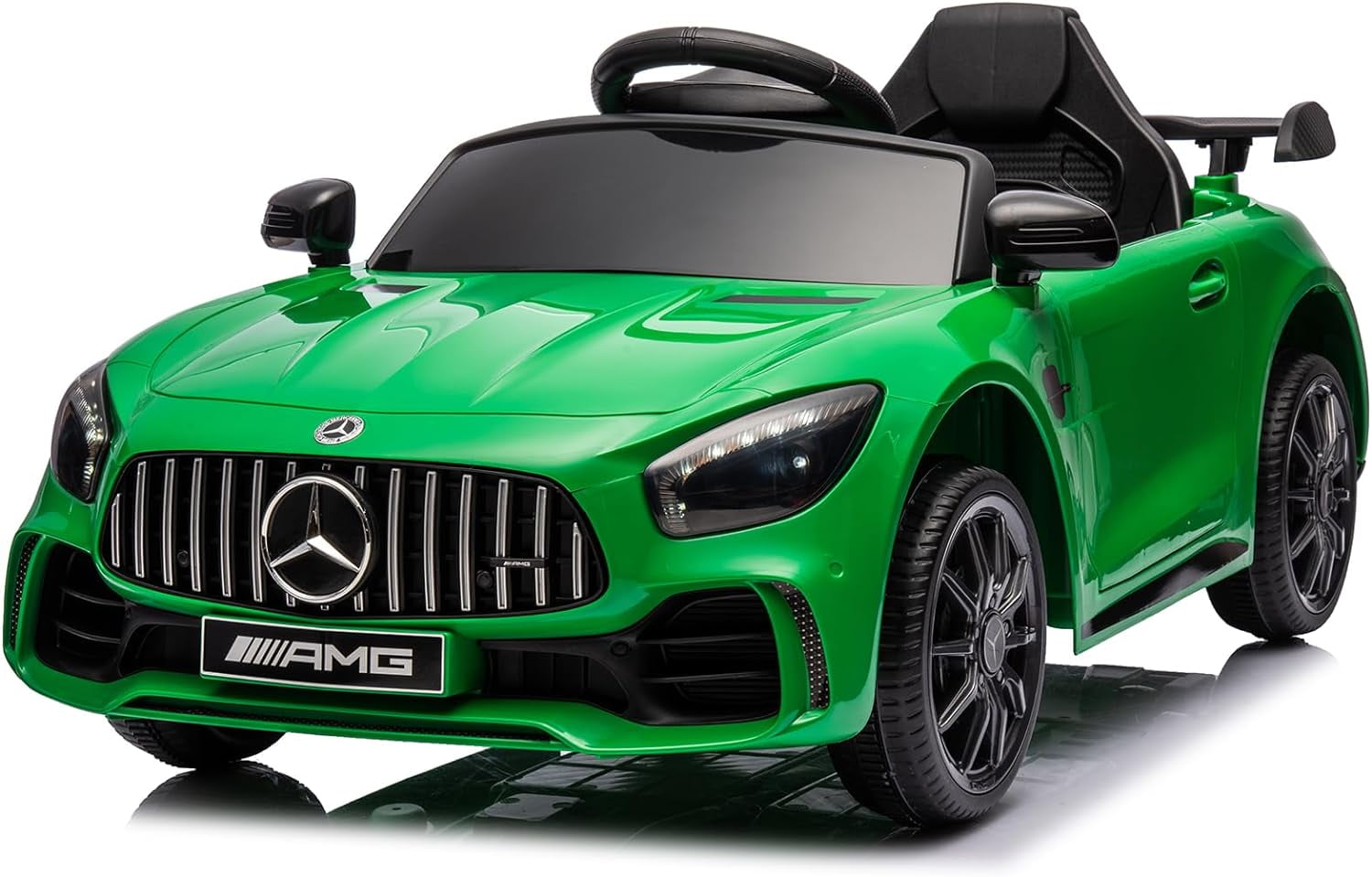 Winado 12V Ride on Car, Licensed Mercedes Benz AMG GTR Battery Powered ...