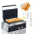Winado Corn Dog Waffle Maker, Professional Hotdog Intelligent ...