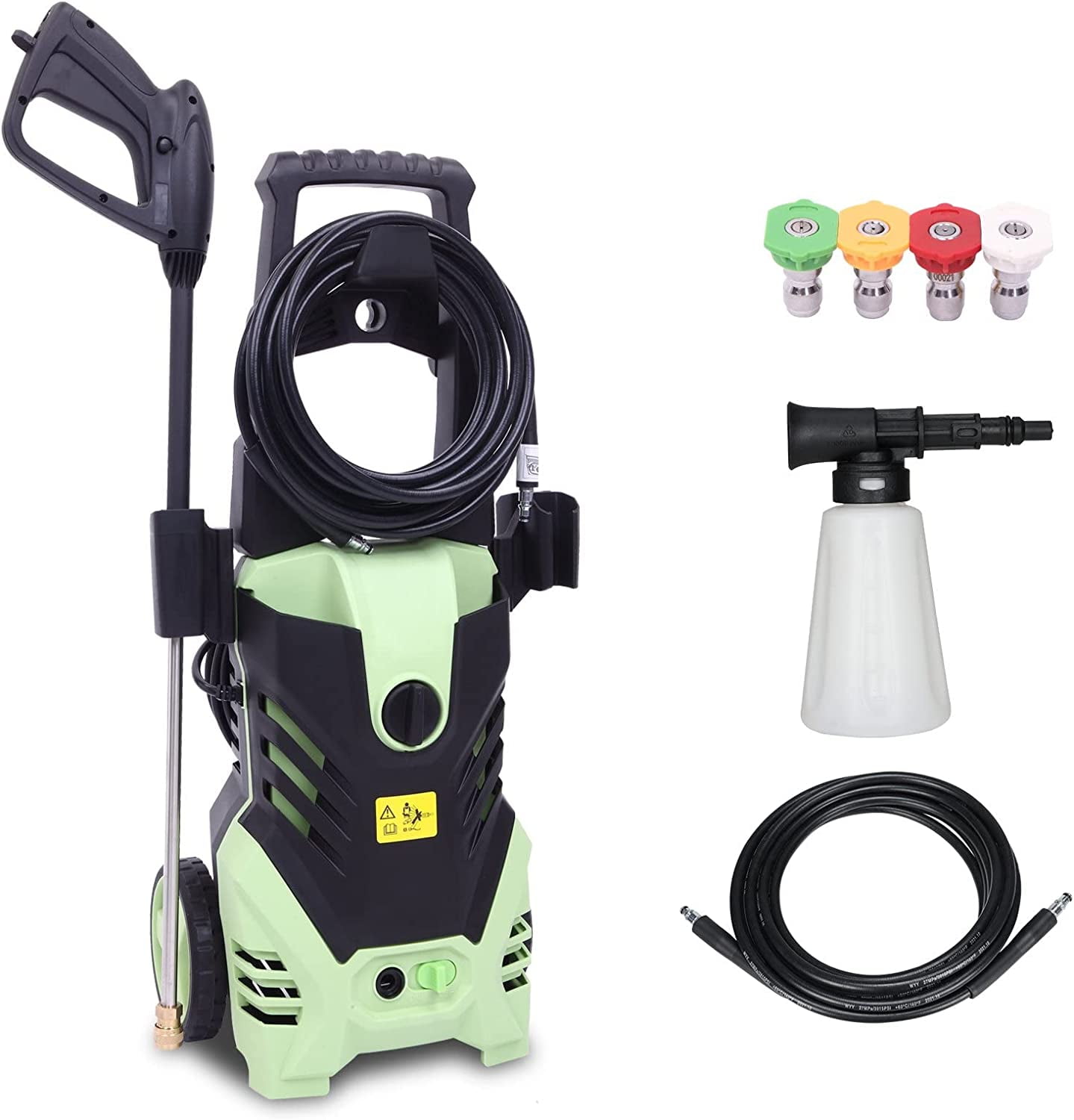 Winado Electric Pressure Washer, 1.7GPM Power Washer 1800W High ...