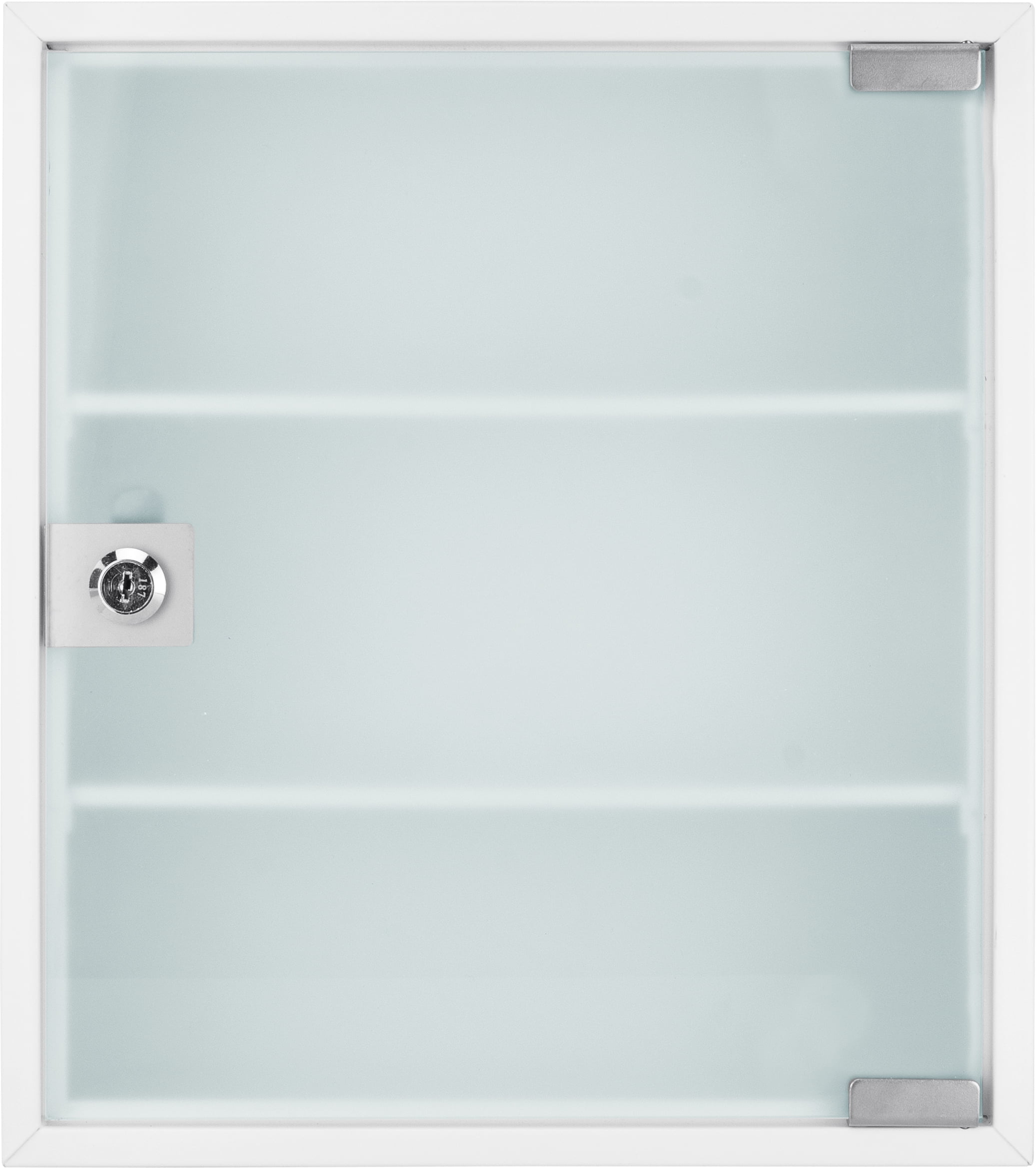 Winbest Lockable Large Wall Mount Steel Medicine Organizer, Medical ...