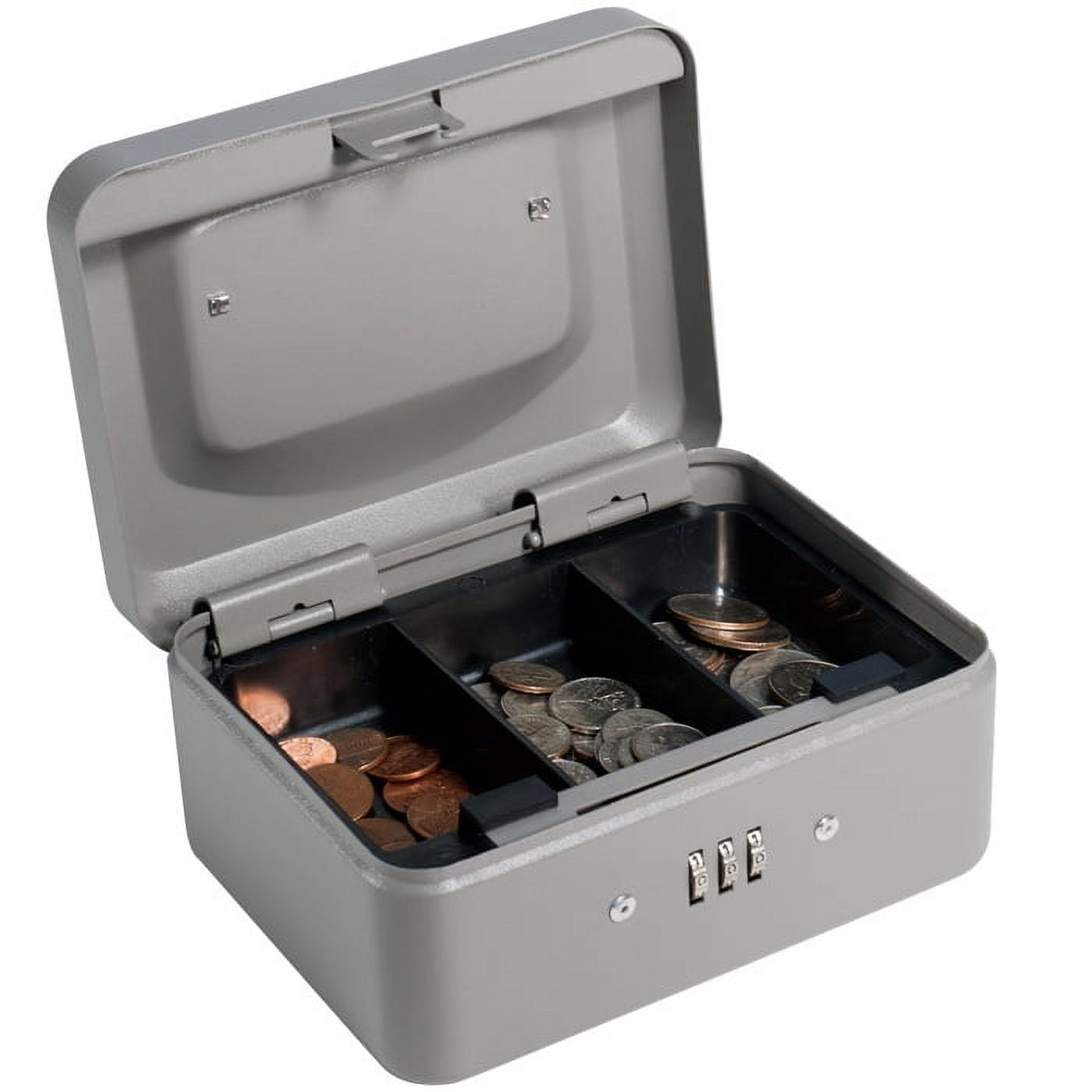 Winbest Small Cash Box with Combination Lock - Walmart.com