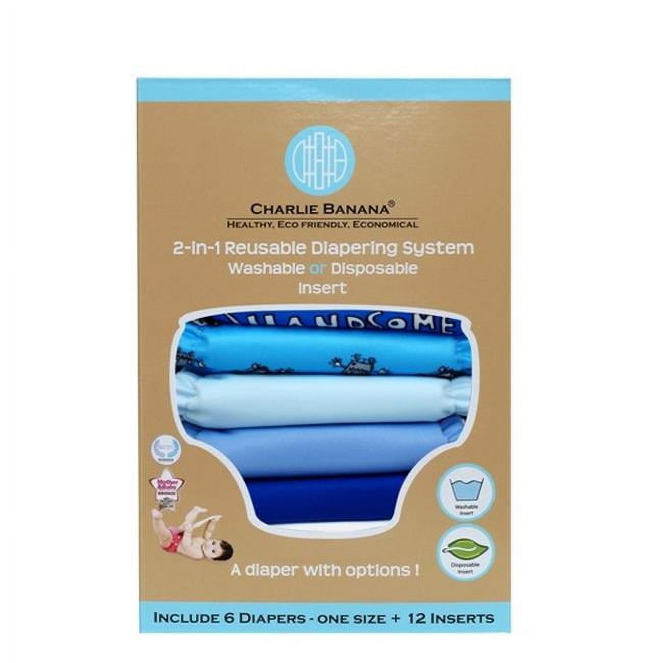 Winc Design Limited 889472 6 Diapers 12 Inserts Set Matthew Langille ...