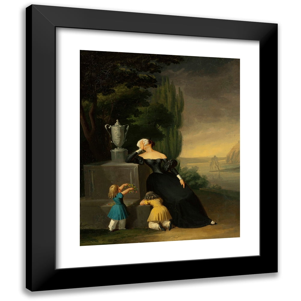 Wincenty Smokowski 12x14 Black Modern Framed Museum Art Print Titled ...