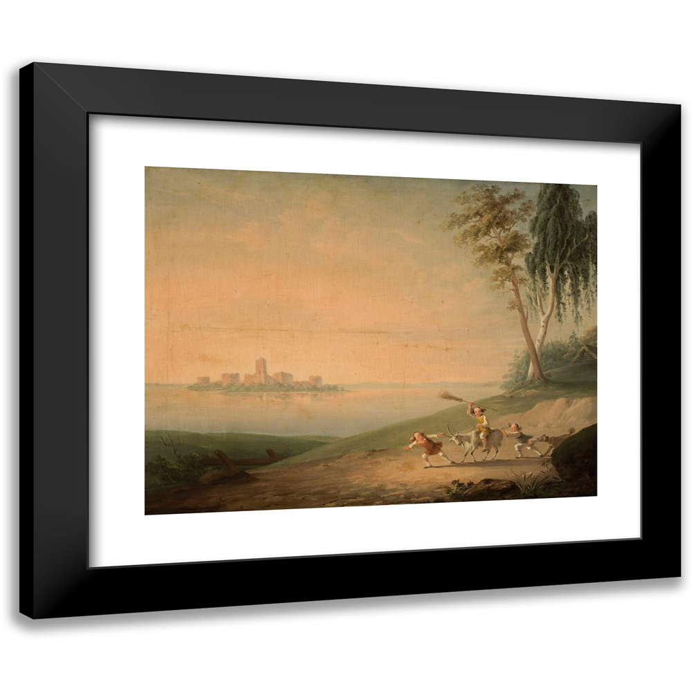 Wincenty Smokowski 14x12 Black Modern Framed Museum Art Print Titled ...