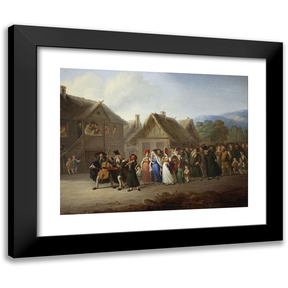Wincenty Smokowski 14x12 Black Modern Framed Museum Art Print Titled ...