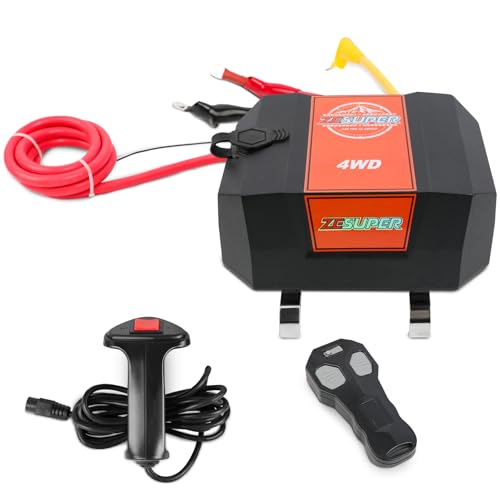 Winch Control Box Solenoid Relay for 8000-17000lbs Electric Winch 12V ...