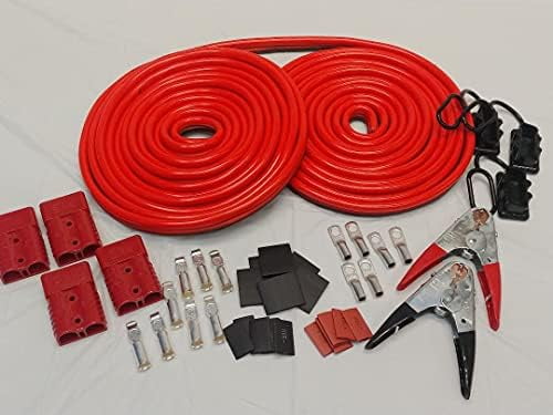 Winch Jump Ultra Mount Quick Connect 40ft DIY Set - Red - Walmart.com