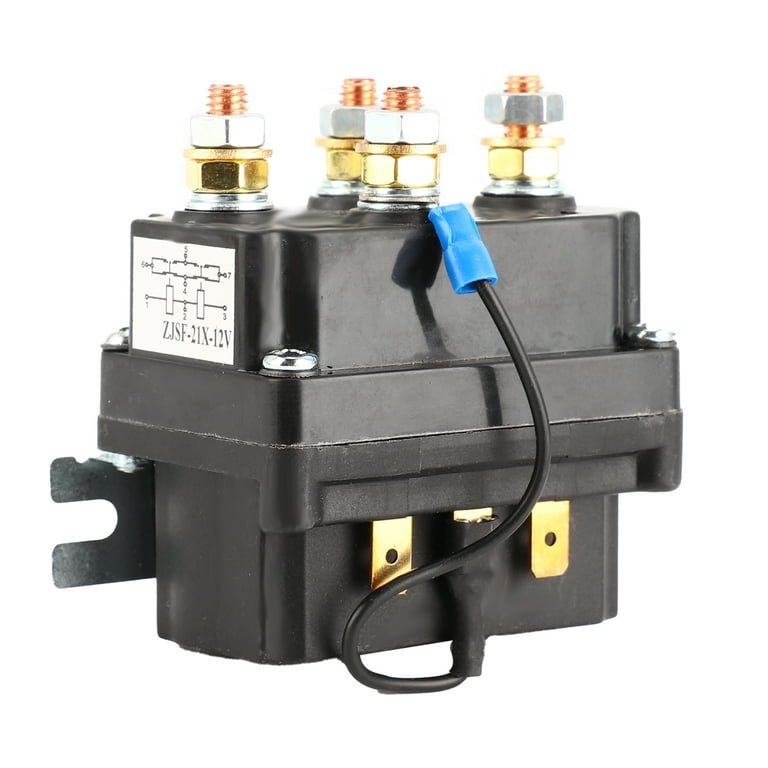 New 12V 500A Winch Solenoid Contactor Relay ZJSF-41x-12v, 40% OFF