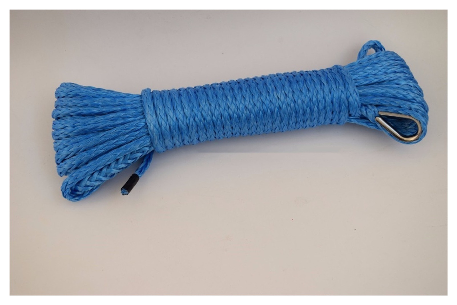 Winch Rope 4mm*15m Blue Winch Rope,ATV Winch Line 4mm,Synthetic Winch ...