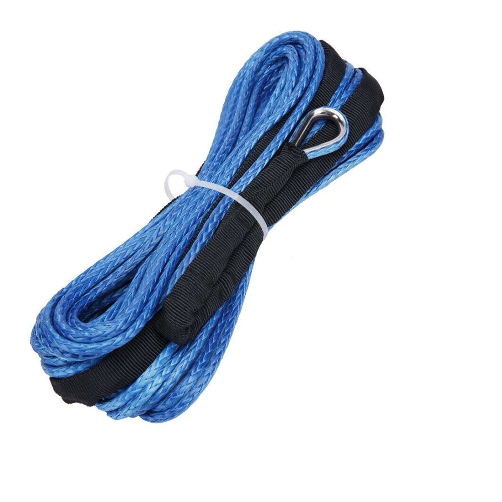 Winch Rope 6MM X 15M Synthetic Cord Hook Winch Cable Line Car Tow ...
