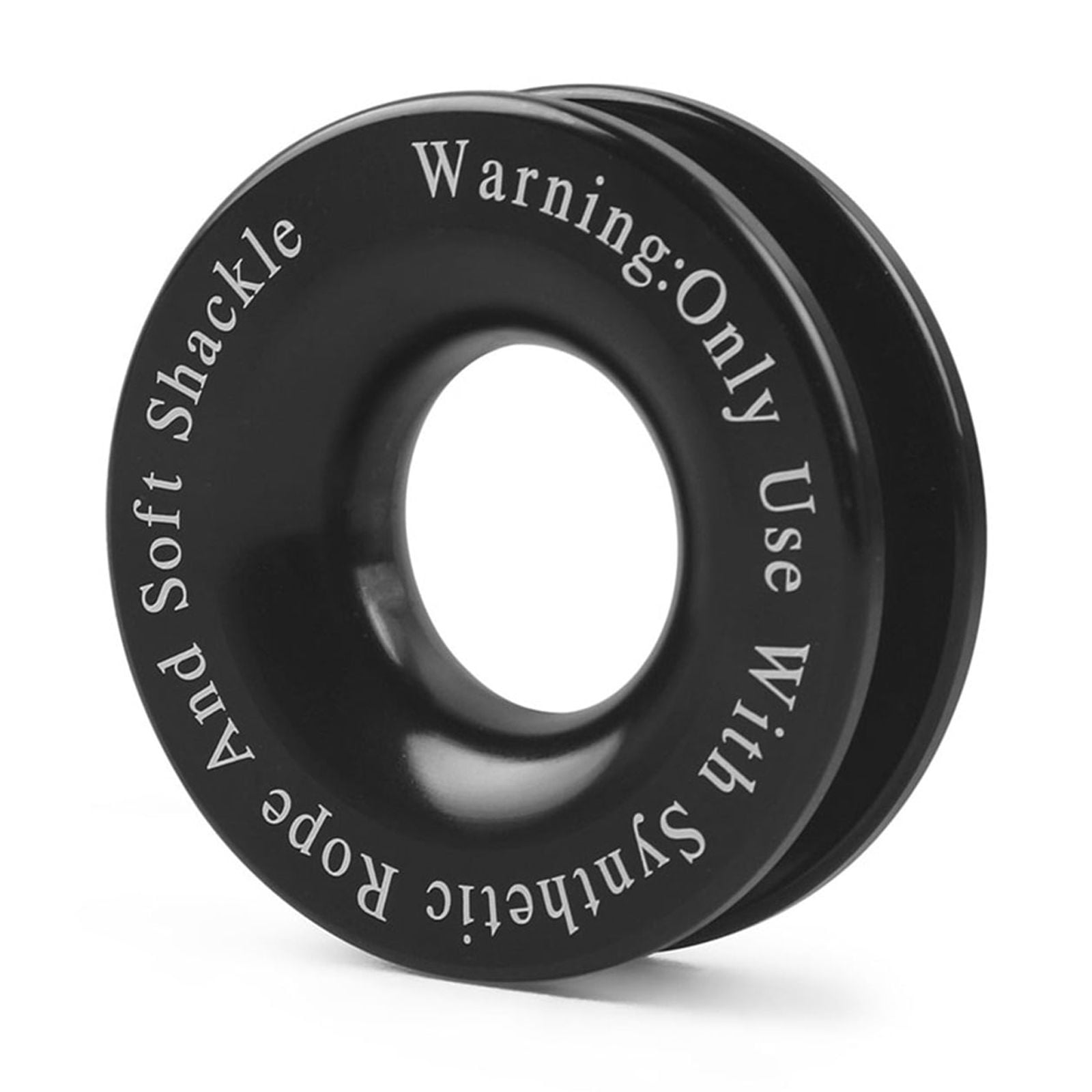 Winch Rope Synthetic Soft Shackle+Recovery Ring Set Rugged Shackles ...