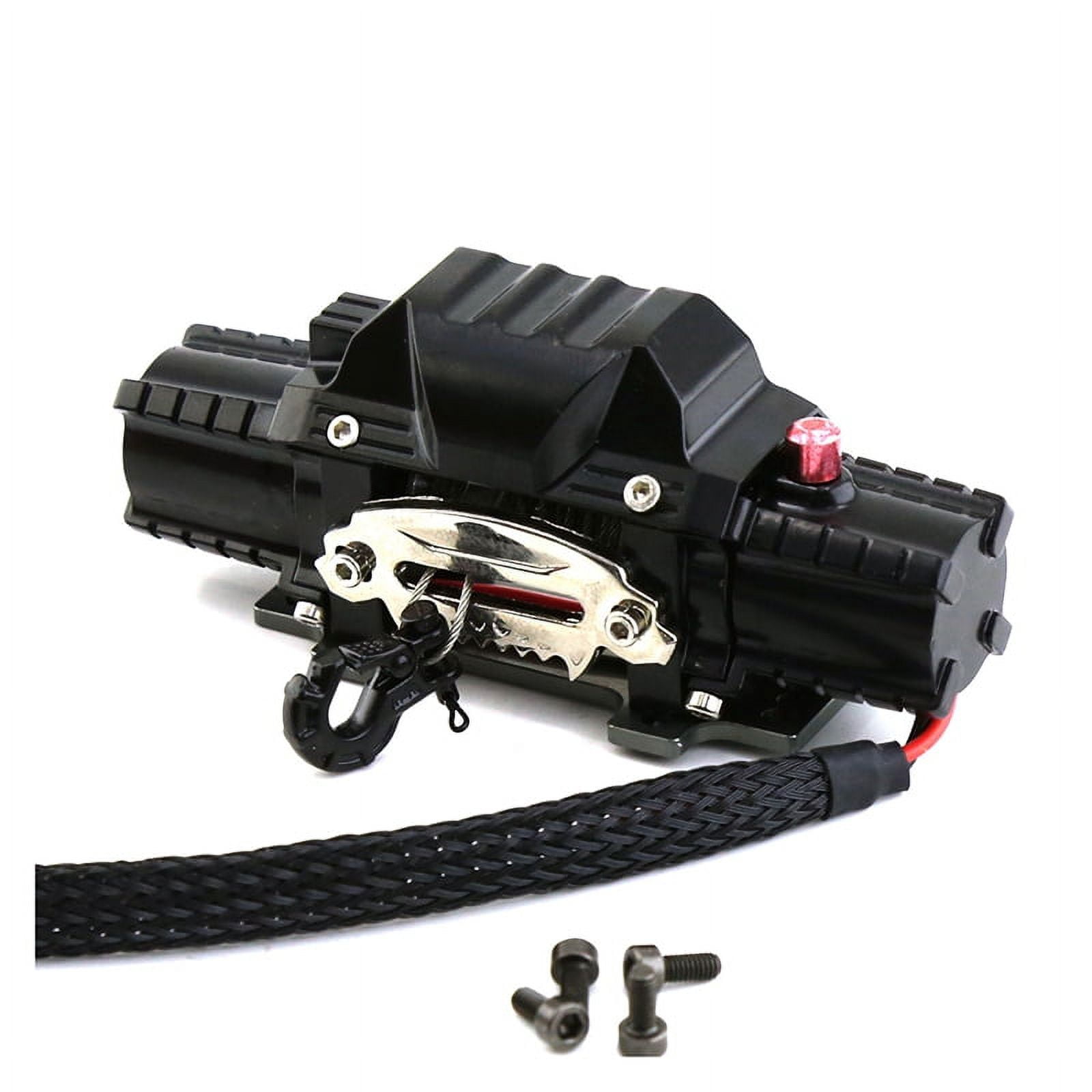 Rc Winch 1/10 VGEBY RC Automatic Winch, RC Metal Double Motor Simulated ...