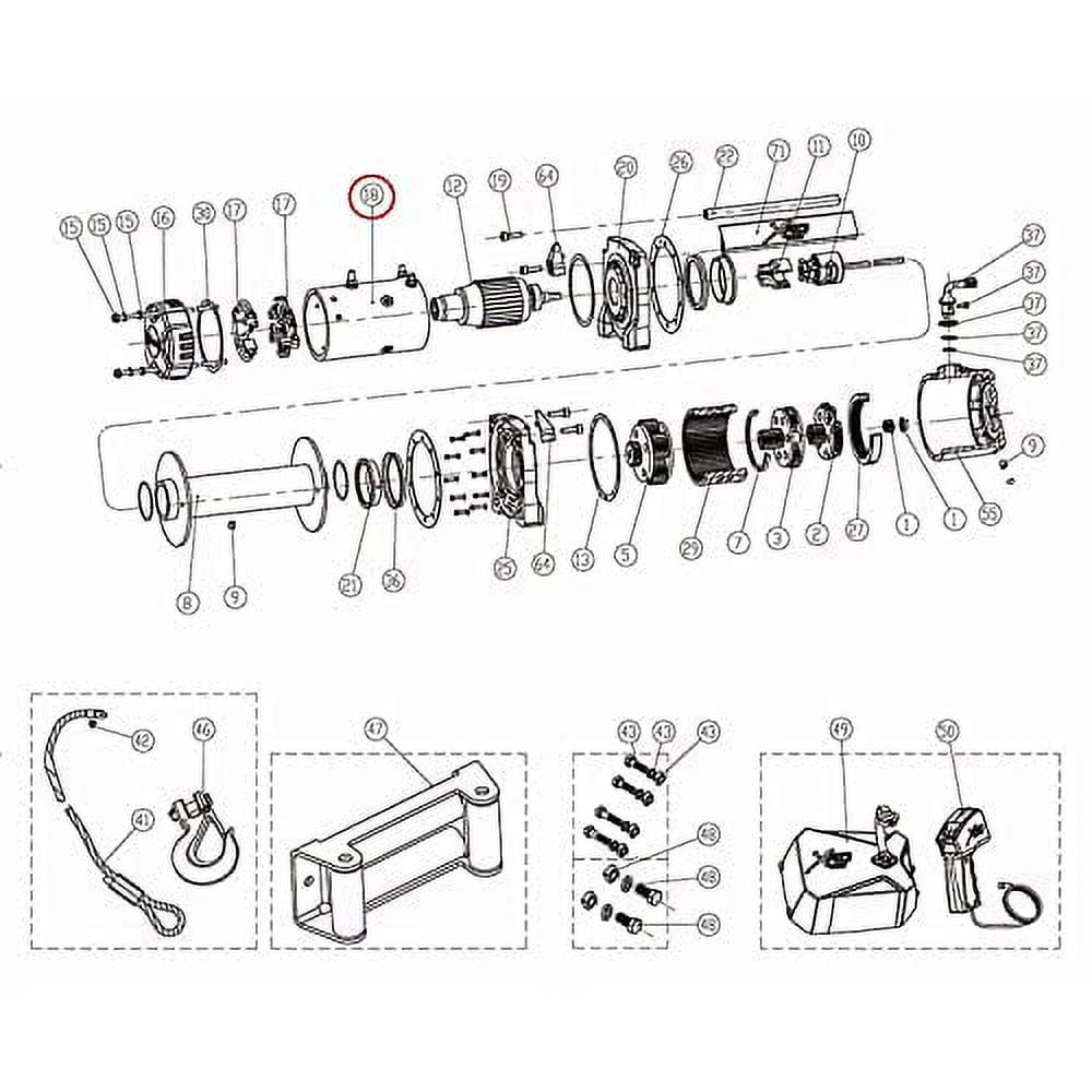Winch Stator - Walmart.com