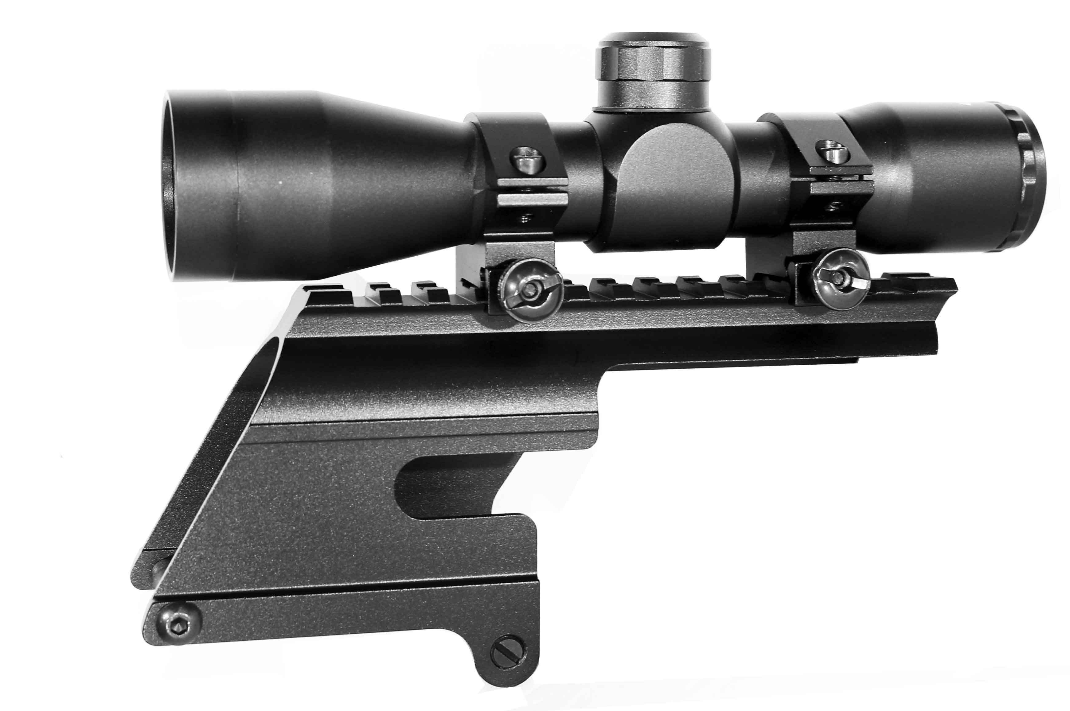 Winchester 1200 12 Gauge Hunting Rifle Shotgun Scope with Mount, Black ...