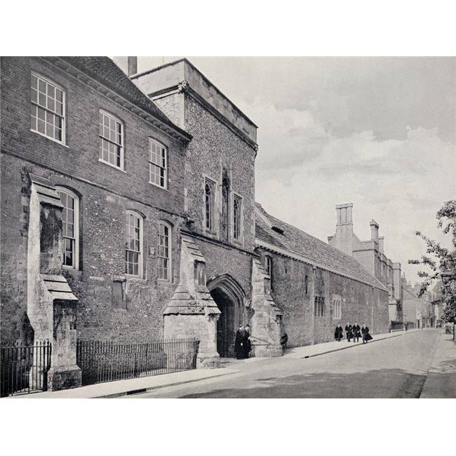 Winchester College. The North Front Seen From The Direction of Wolvesey ...
