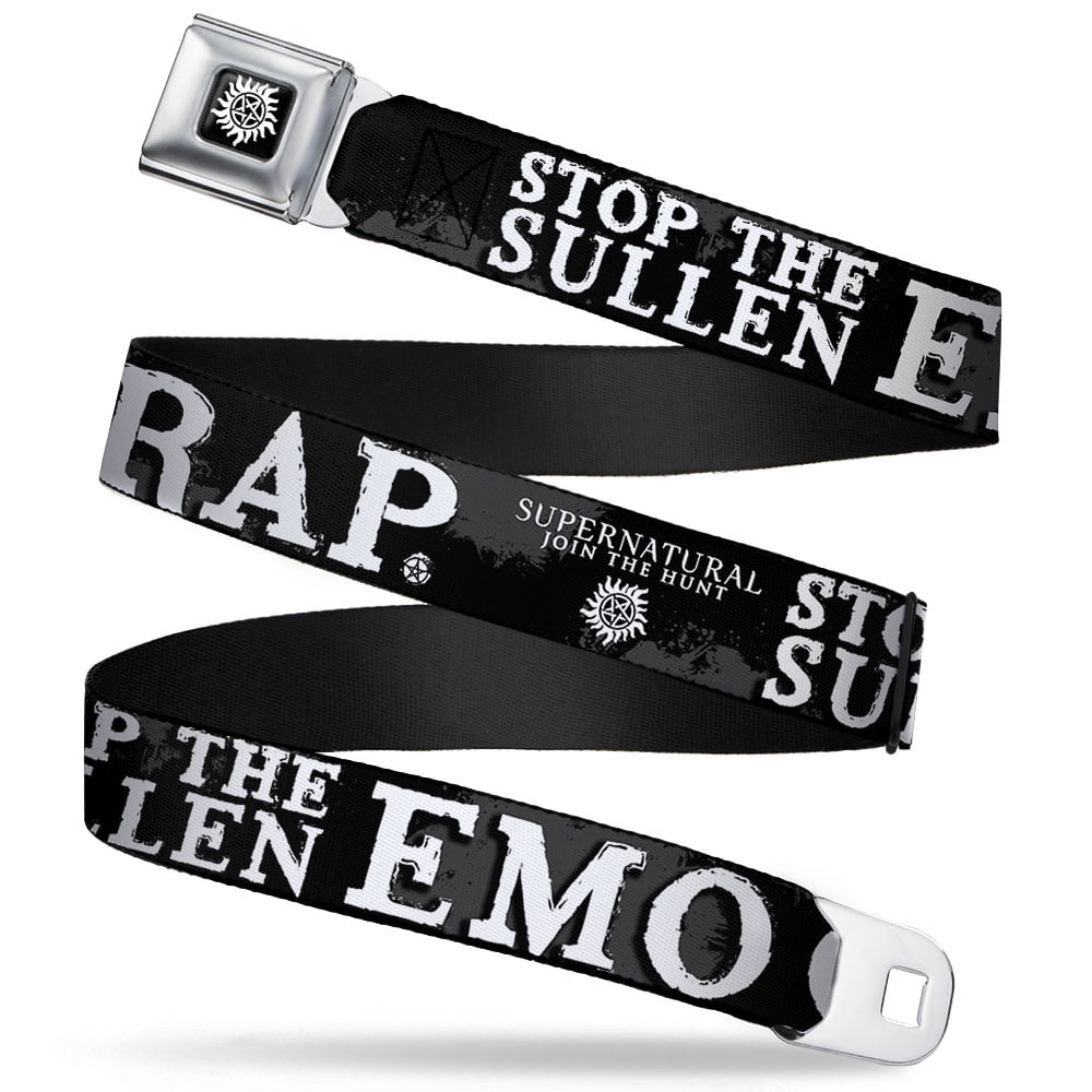 Winchester Logo Full Color Black White Supernatural Stop The Sullen Emo ...