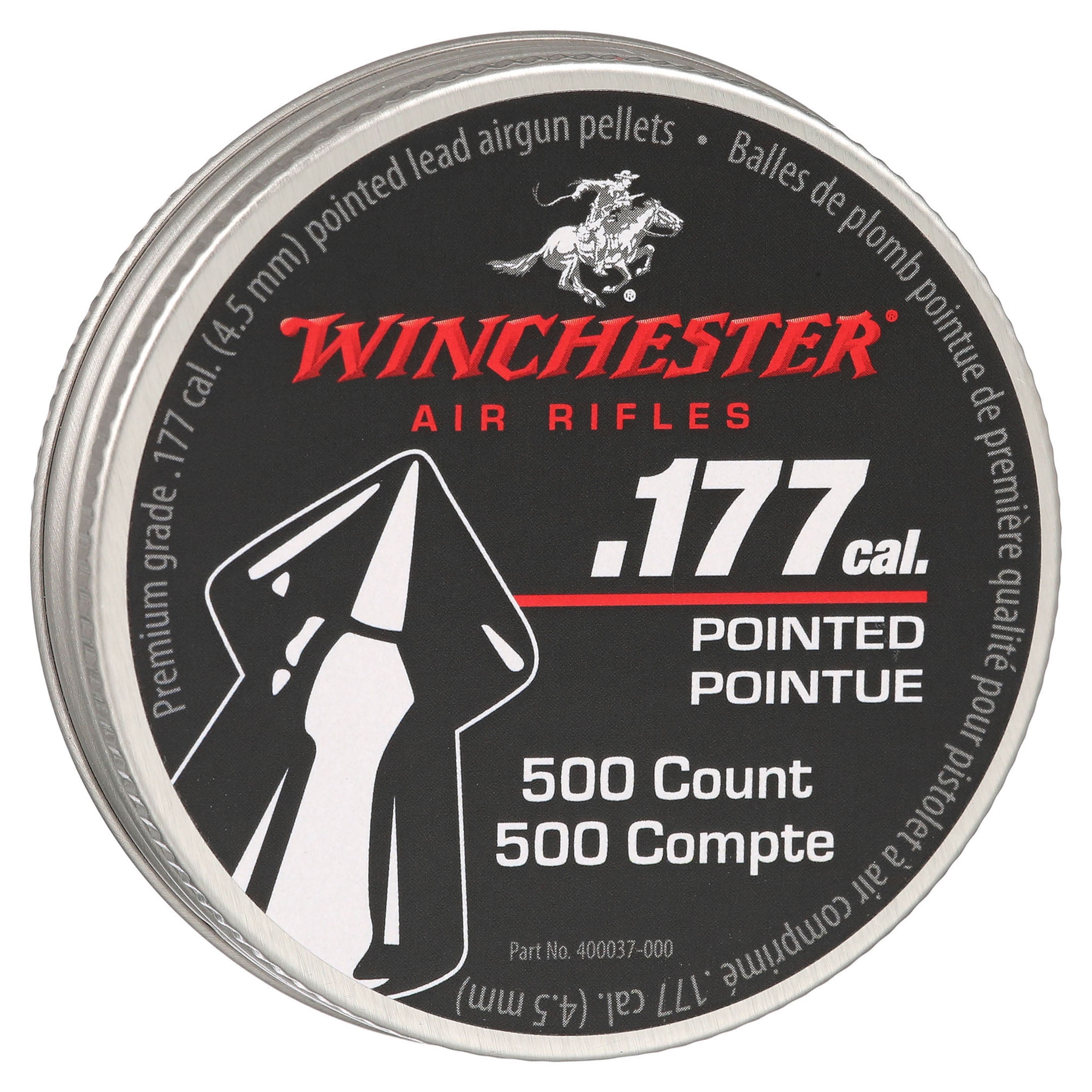 Winchester .177 Caliber Pointed Pellet Ammo for Air Gun, Perfect for ...