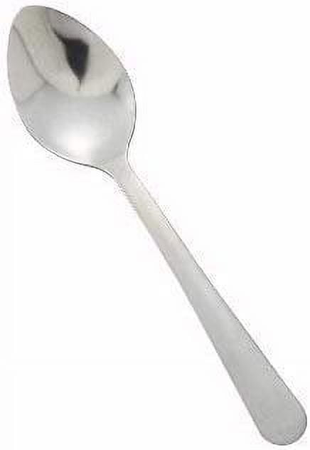 Winco 0002-09 24-Piece Windsor Demitasse Spoon Set, 18-0 Stainless ...