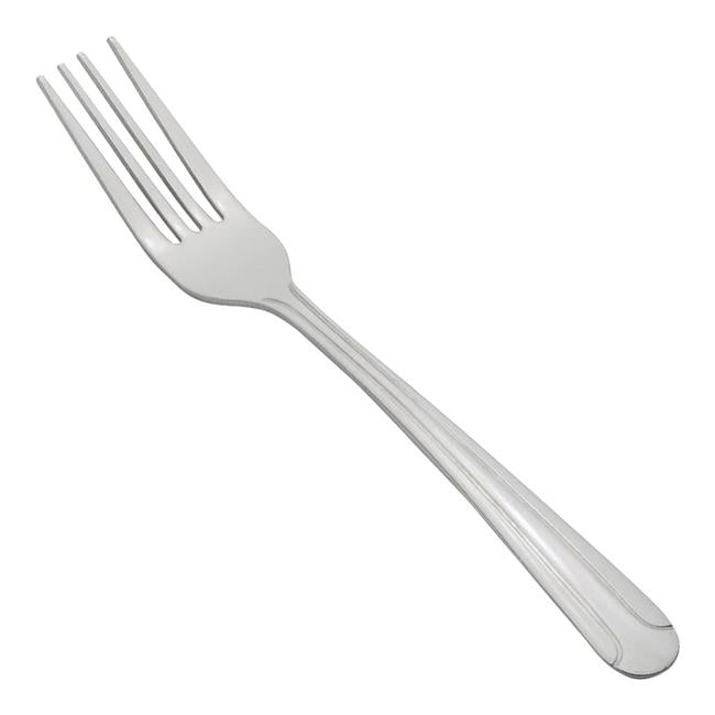 Winco 0014-05 12-Piece Dominion Heavy Weight Dinner Fork Set, 18-0 ...
