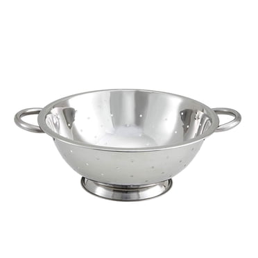 Amco Large Stainless Steel Squared-off Scoop Colander - Walmart.com